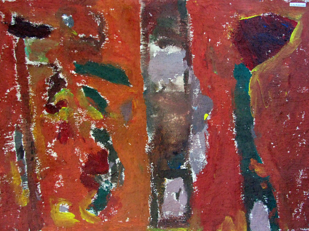 Obrazy z fakturą – Jan Cybis – Papier Kamień Nożyczki